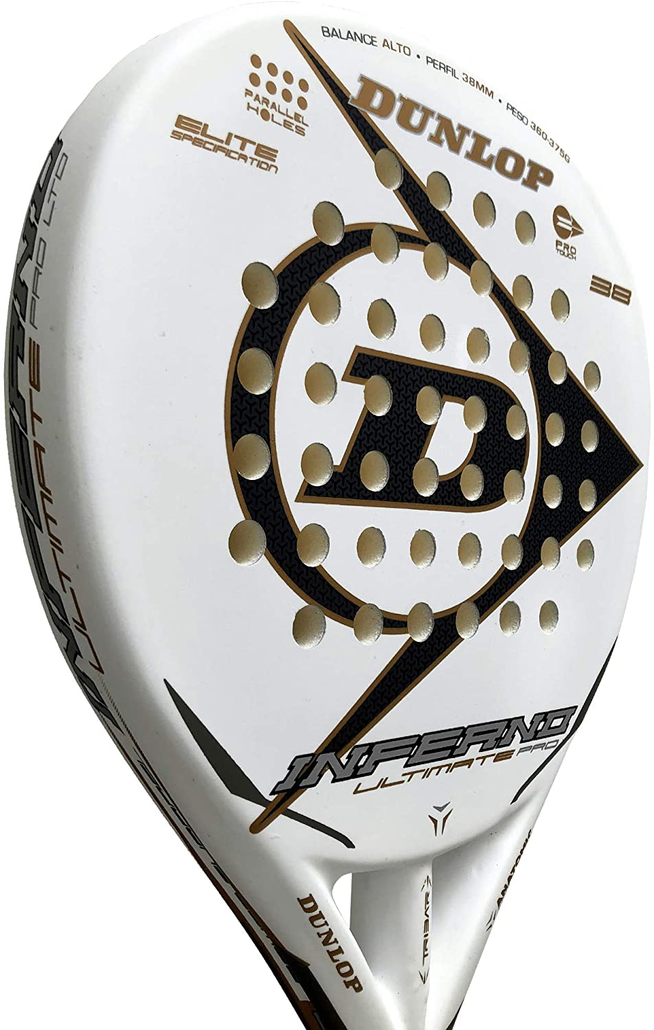 Dunlop Inferno Ultimate Pro Racket Review: solide en volgzaam