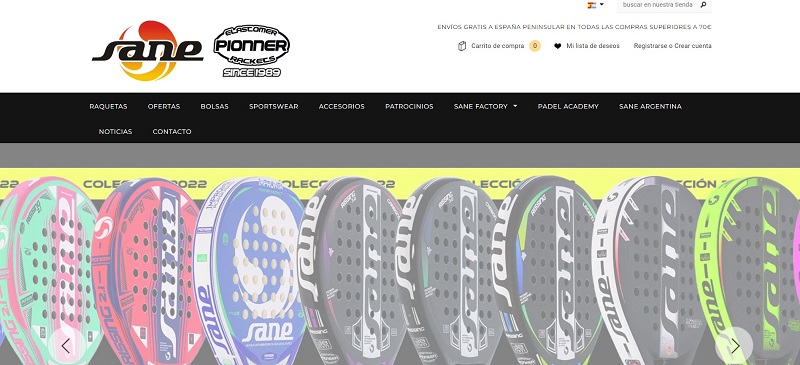 Sane Padel: Best Rackets and Products of this brand